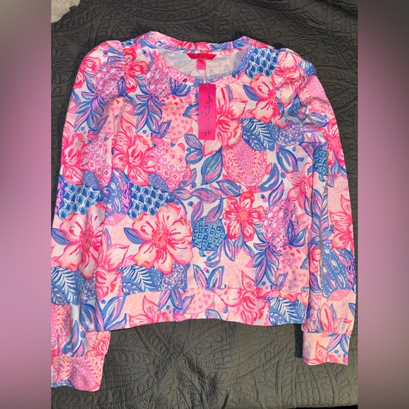 Lilly Pulitzer | Tops | Lilly Pulitzer Pink Isle Snappy Turtle Jansen ...